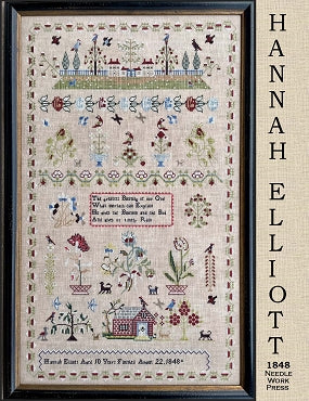 Hannah Elliott Sampler – Sunflower Stitchery