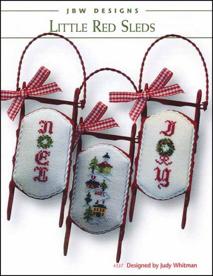 Little Red Sleds – Sunflower Stitchery